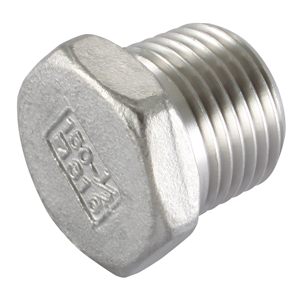 Stainless Steel Hex Head Plug - UK Fluid Power